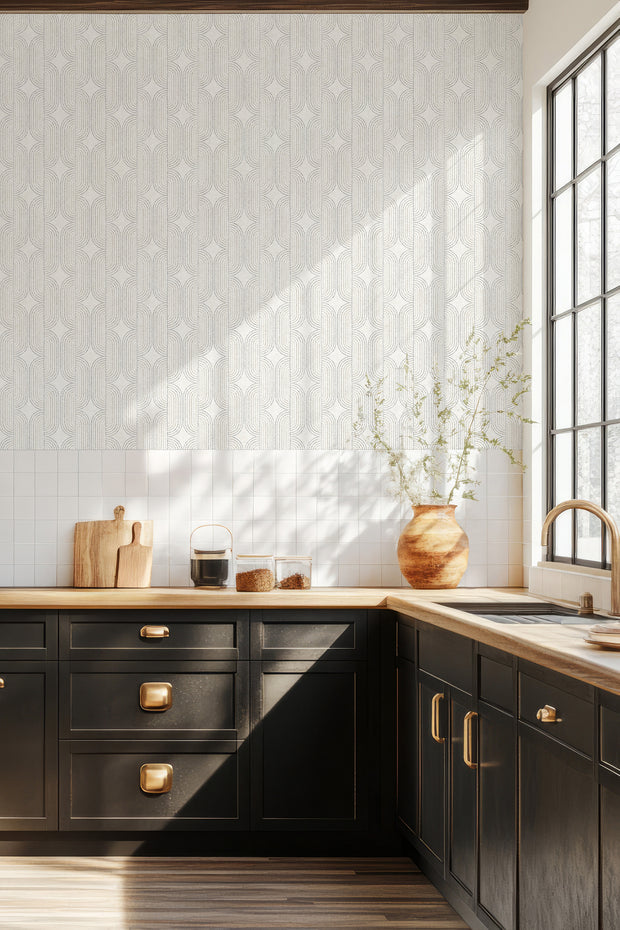 Presley Flax | Artist Series Paste the Wall Wallpaper by Artscape | Made in Sweden – Artscape Inc