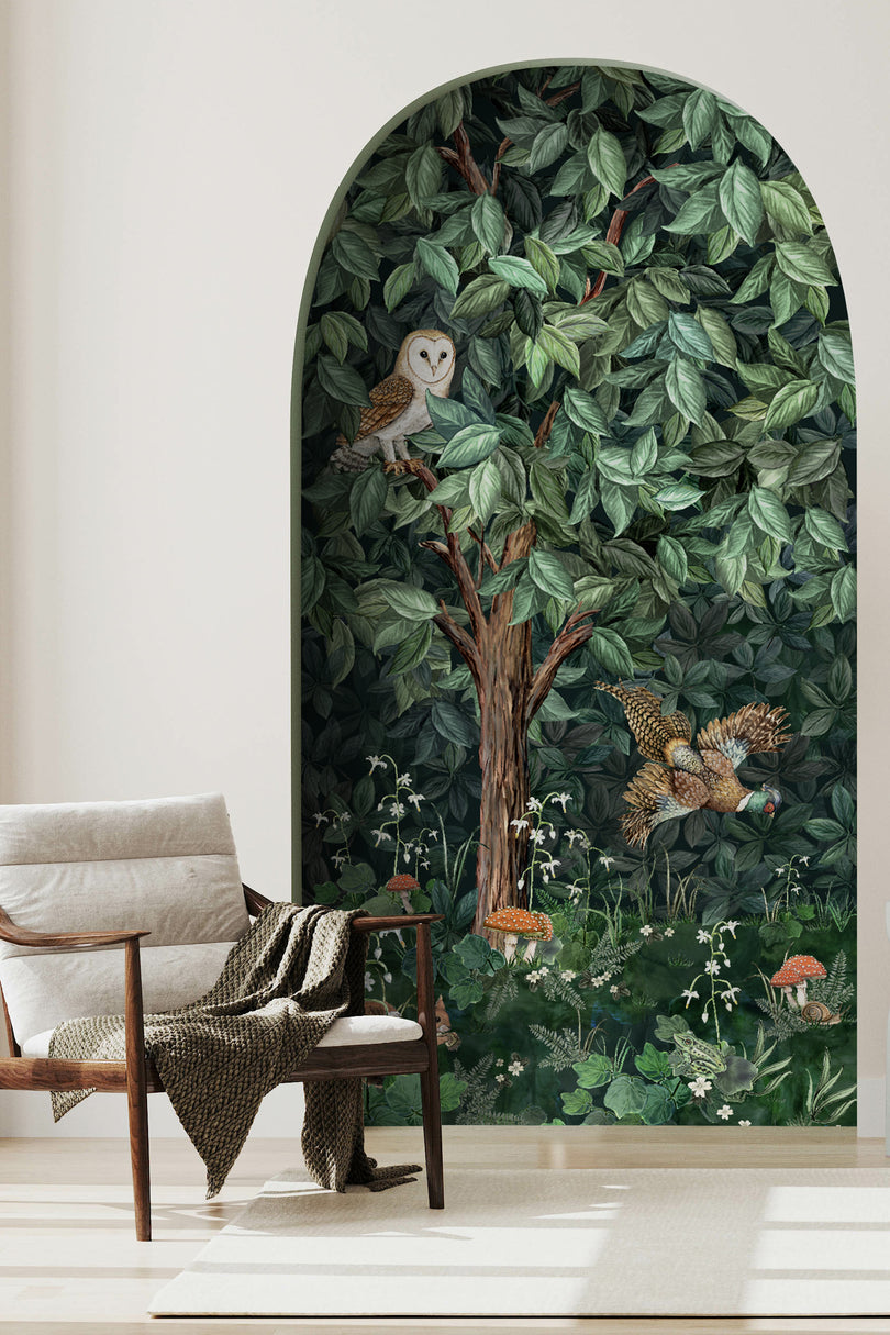 Woodland Mural | Artist Series Paste the Wall Wallpaper by Artscape | Made in Sweden – Artscape Inc