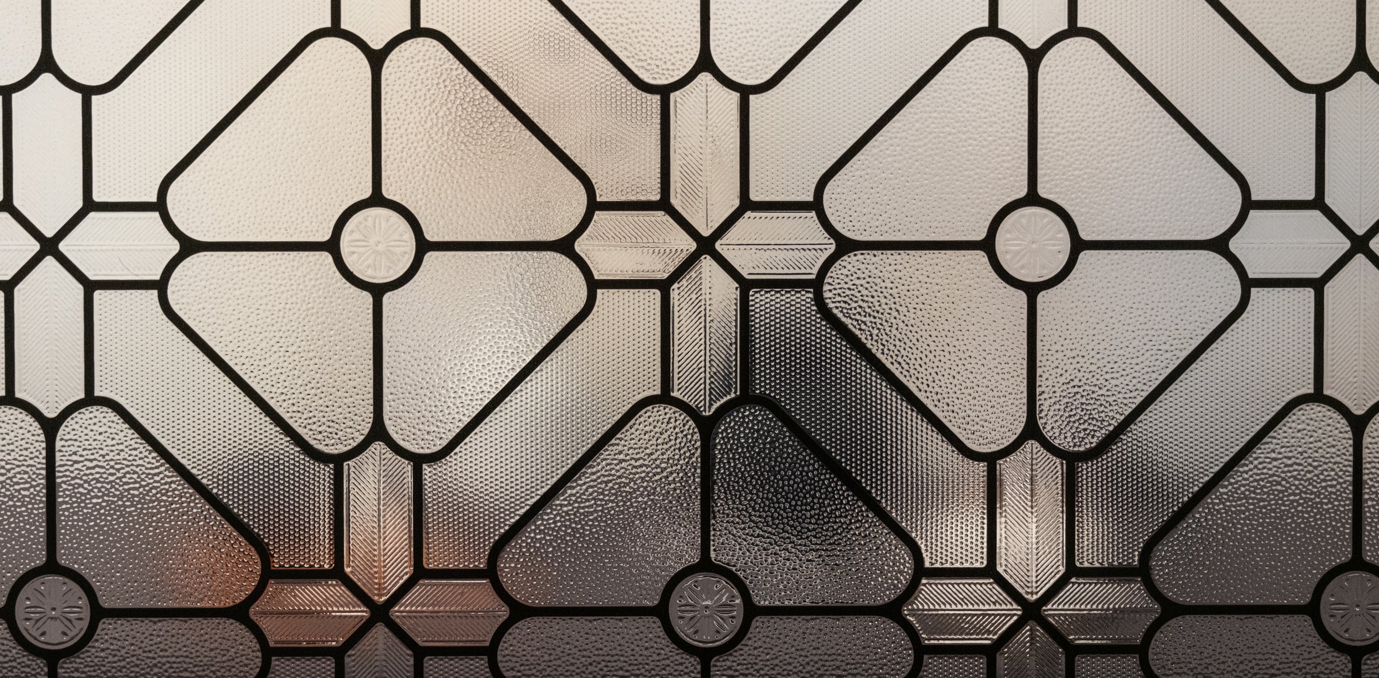 Aster | Window Film with Textured Leaded Glass Pattern | Made in USA ...