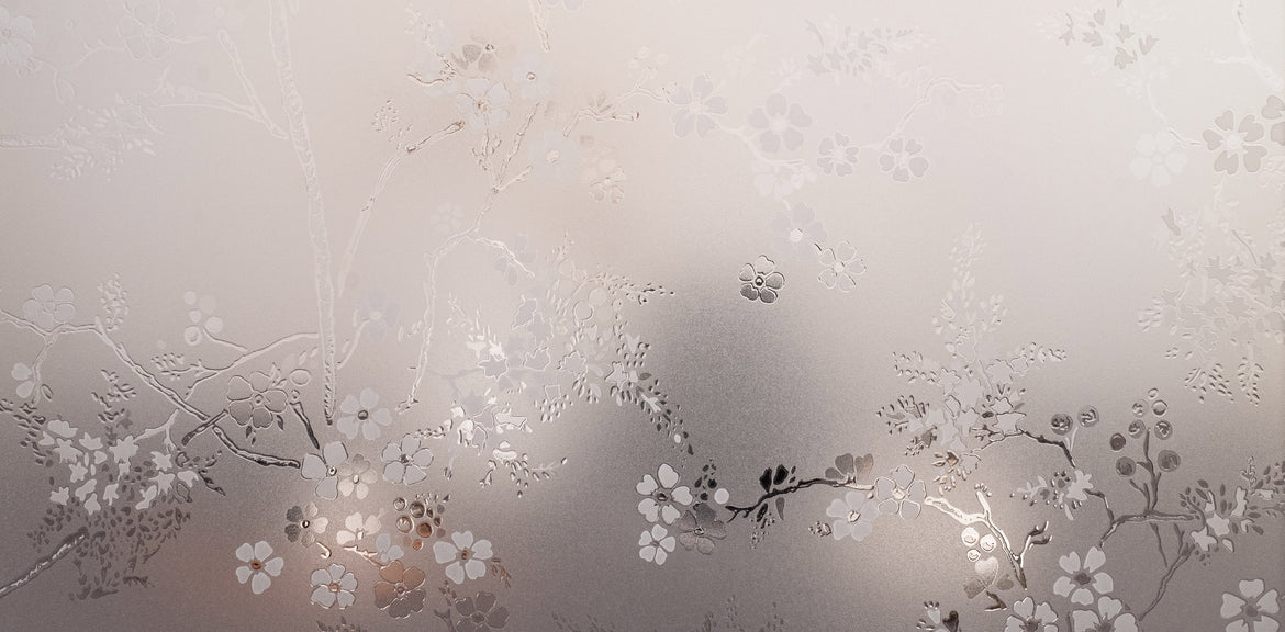 Blossom | Window Film with Textured Glass Pattern | Made in USA ...