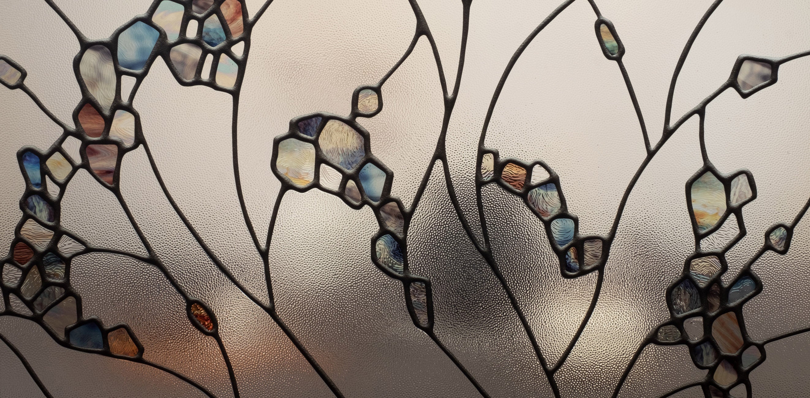 Elements | Window Film with Vibrant Colored Pattern | Made in USA ...