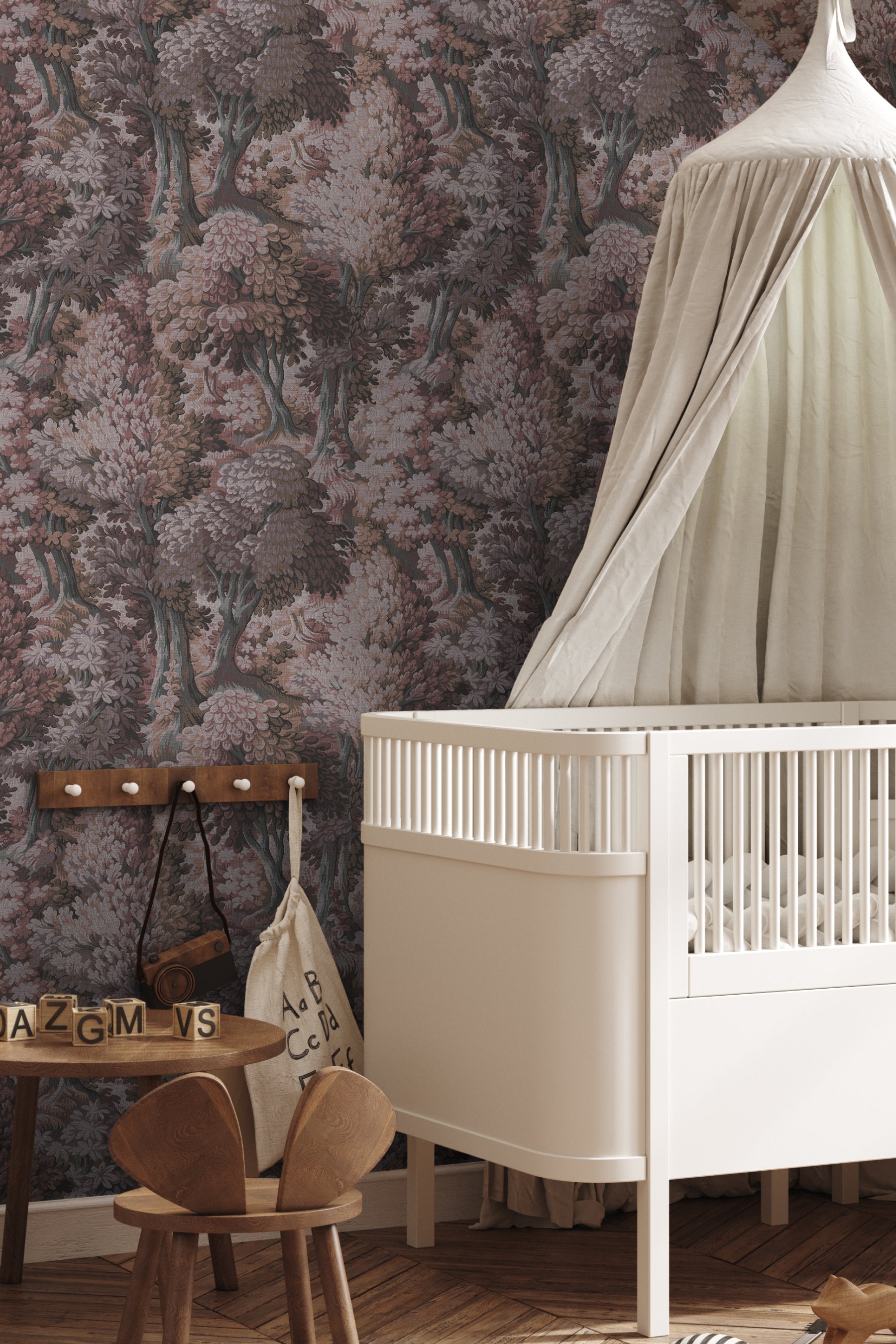 OrlŽans Forest Malva | Trees Collection Paste the Wall Wallpaper by ...