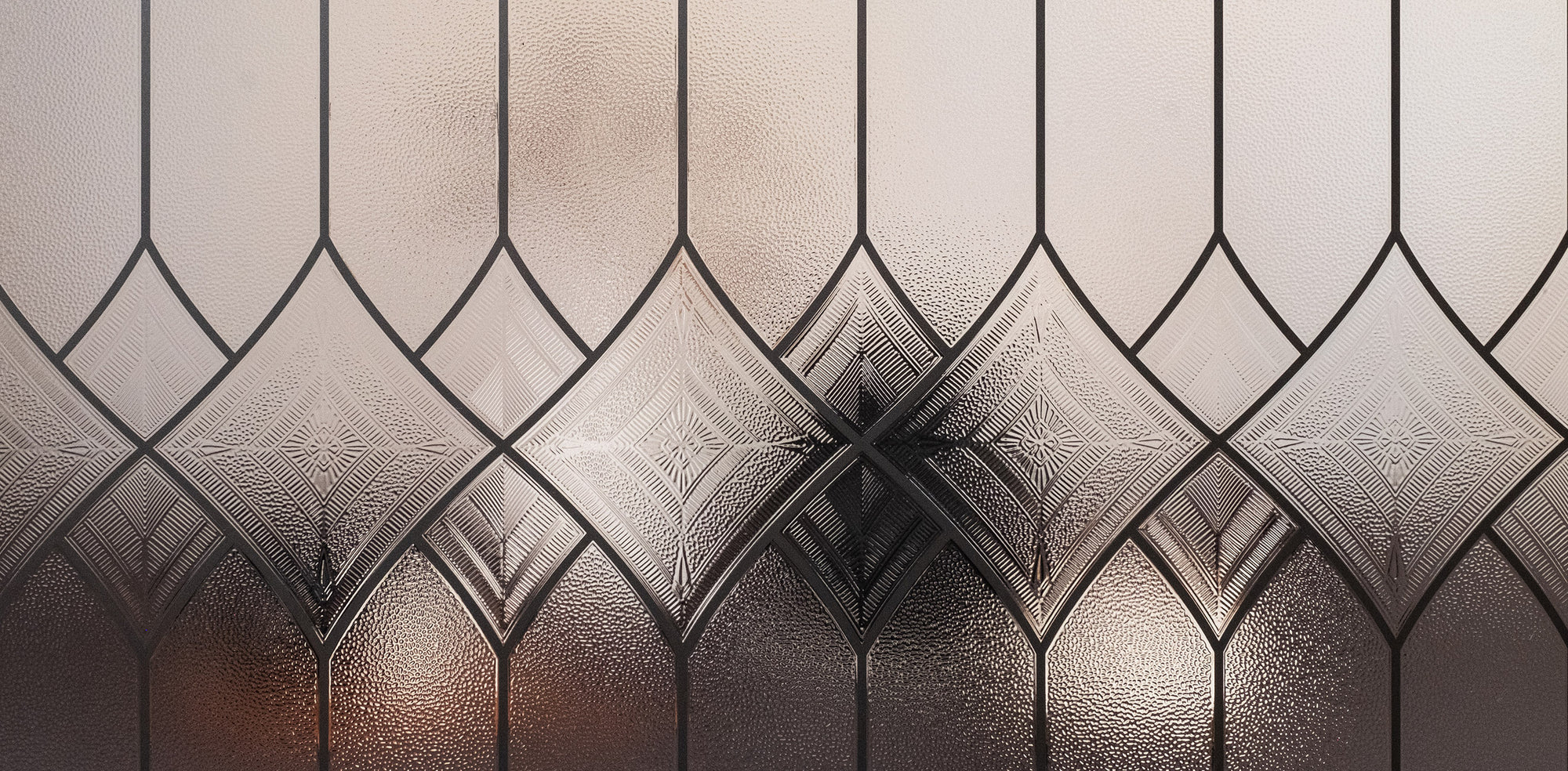 Regent | Window Film with Textured Leaded Glass Pattern | Made in USA ...