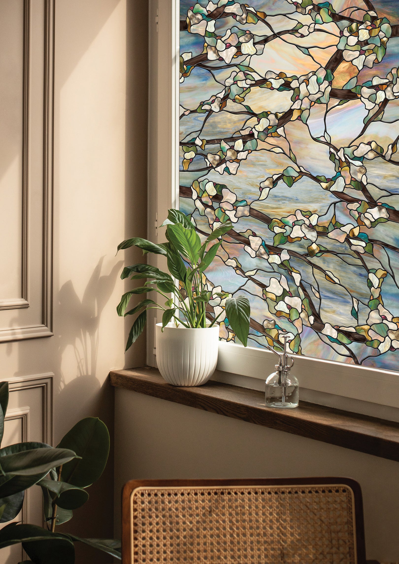Sunset | Window Film with Vibrant Colored Pattern | Made in USA ...