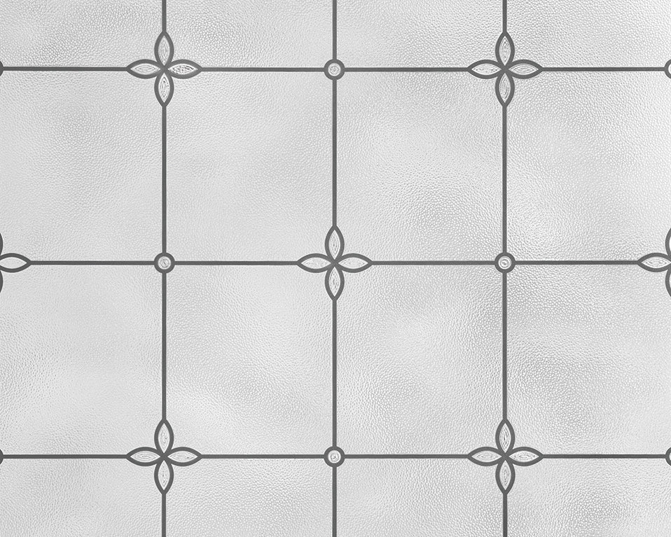 Victoria | Window Film with Textured Leaded Glass Pattern | Made in USA ...