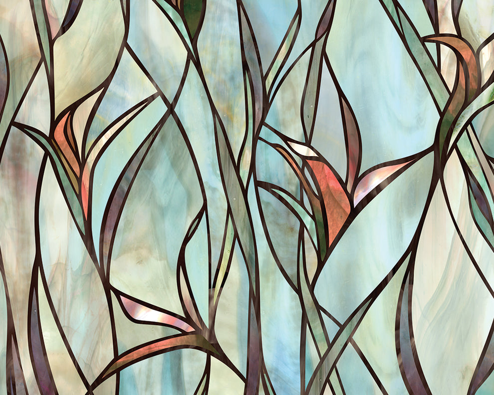 Savannah | Window Film with Vibrant Colored Pattern | Made in USA ...