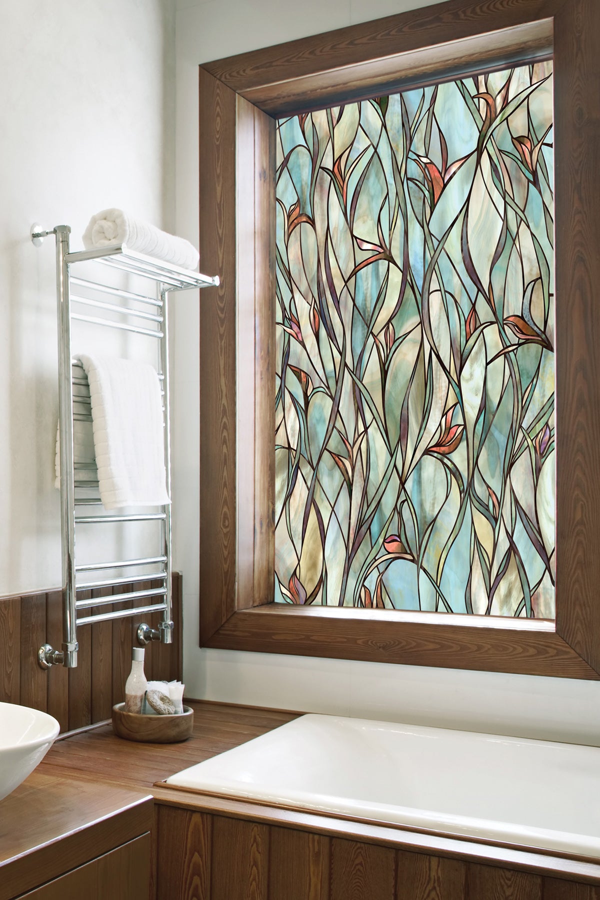 Savannah | Window Film with Vibrant Colored Pattern | Made in USA ...