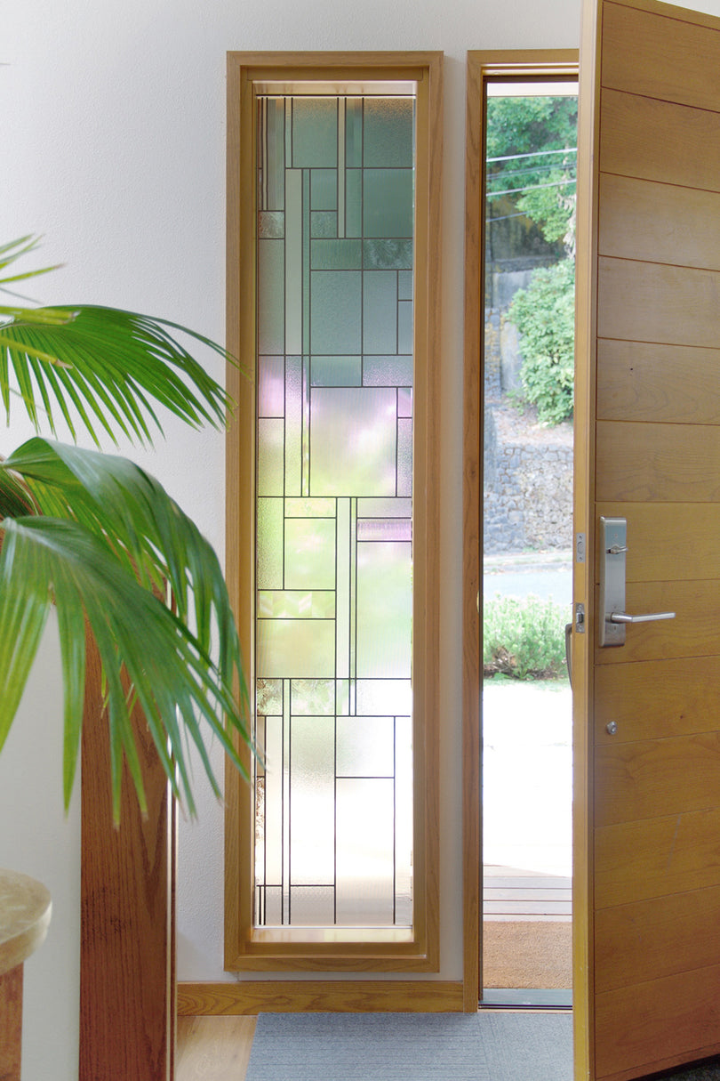 Skyline | Window Film with Textured Leaded Glass Pattern | Made in USA ...